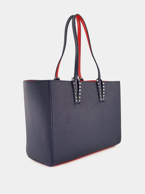 CHRISTIAN LOUBOUTIN Zaffiro Cabata Small Tote - Blue