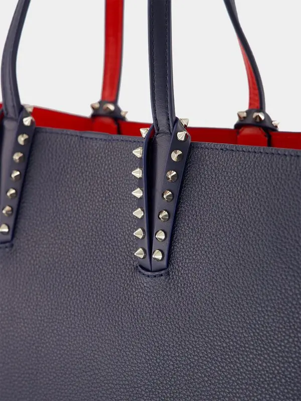 CHRISTIAN LOUBOUTIN Zaffiro Cabata Small Tote - Blue