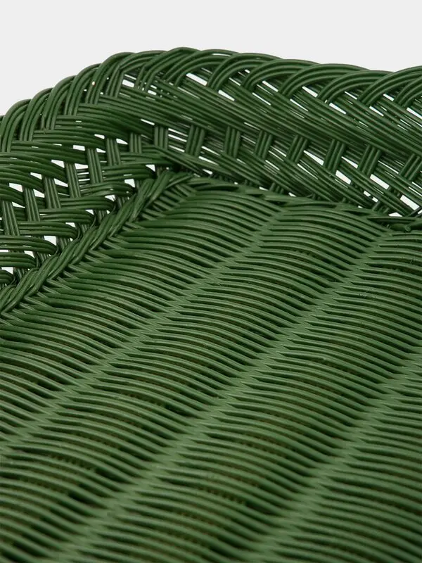 HOUSE OF CAPRICORN Handmade Vitória Wicker Large Tray