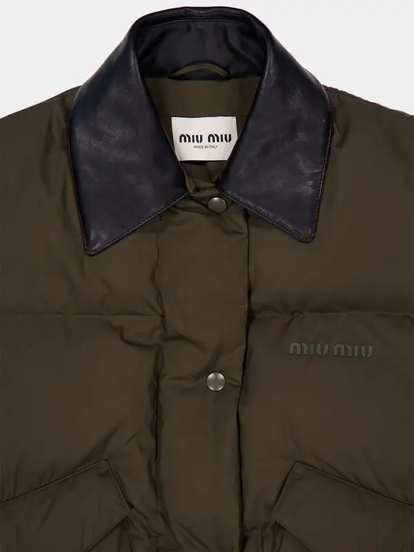 Miu Miu Recycled Polyester Gilet