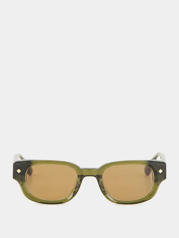 LUNETTERIE GÉNÉRALE Tout Jamais Sunglasses - Green