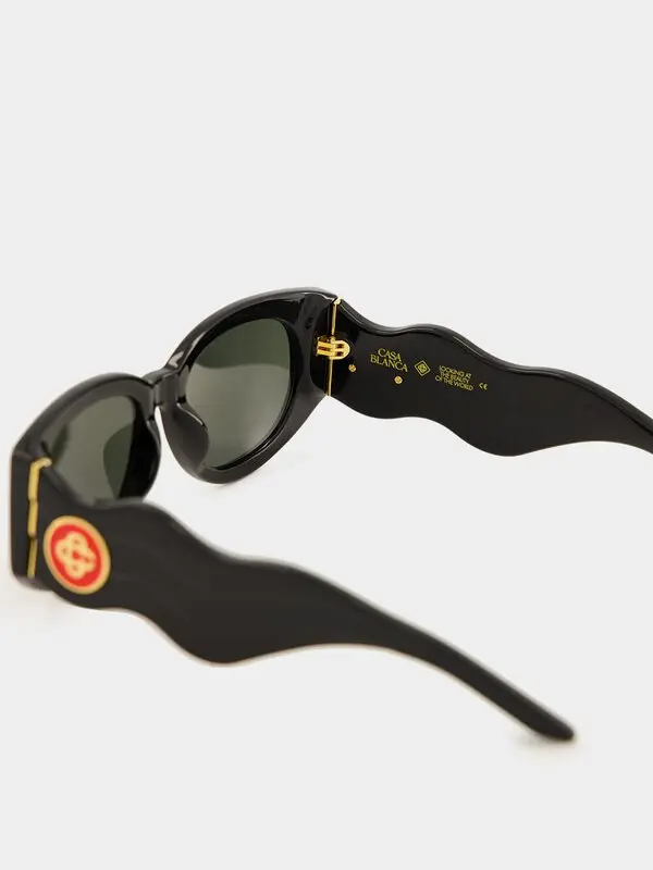 Casablanca The Memphis Sunglasses - Black