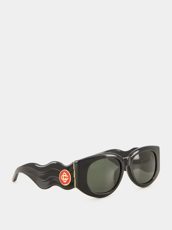 Casablanca The Memphis Sunglasses - Black