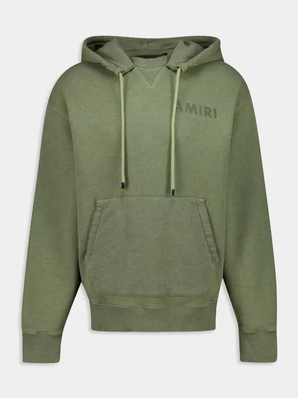 Amiri Cotton Stencil Sweatshirt - Green