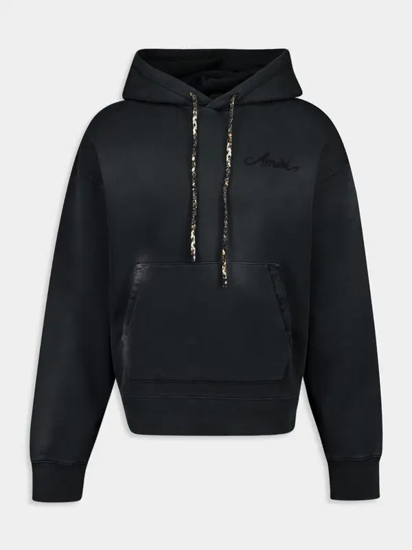 Amiri Bleach Bandana Sweatshirt - Black