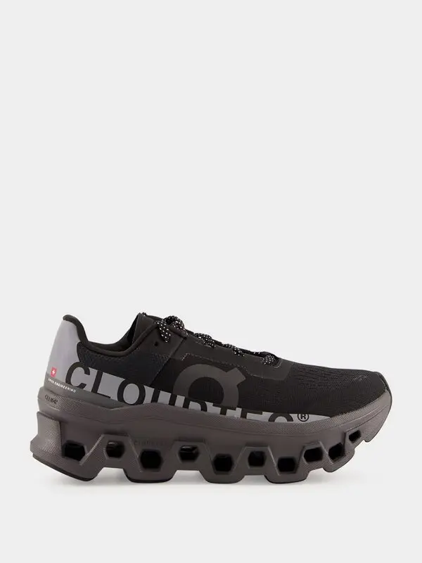 On Cloudmonster Void Sneakers - Black