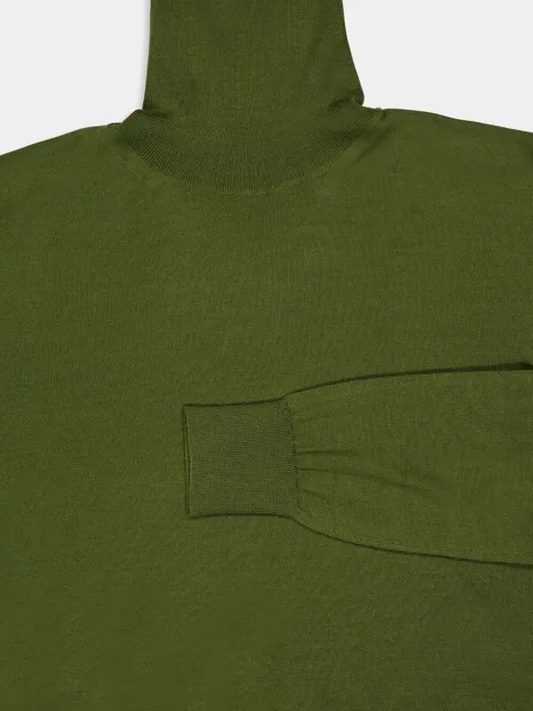 Saint Laurent Turtleneck Sweater - Green