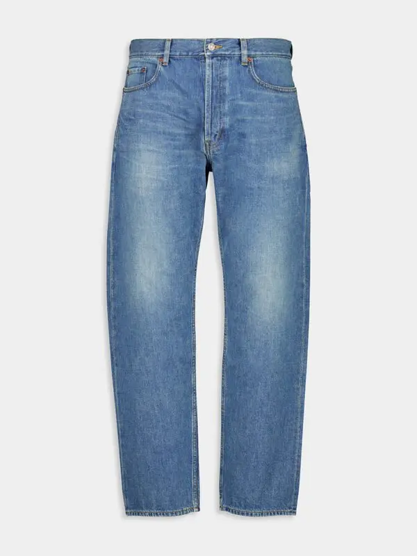 Saint Laurent Norwegian Mick Long Jeans - Blue