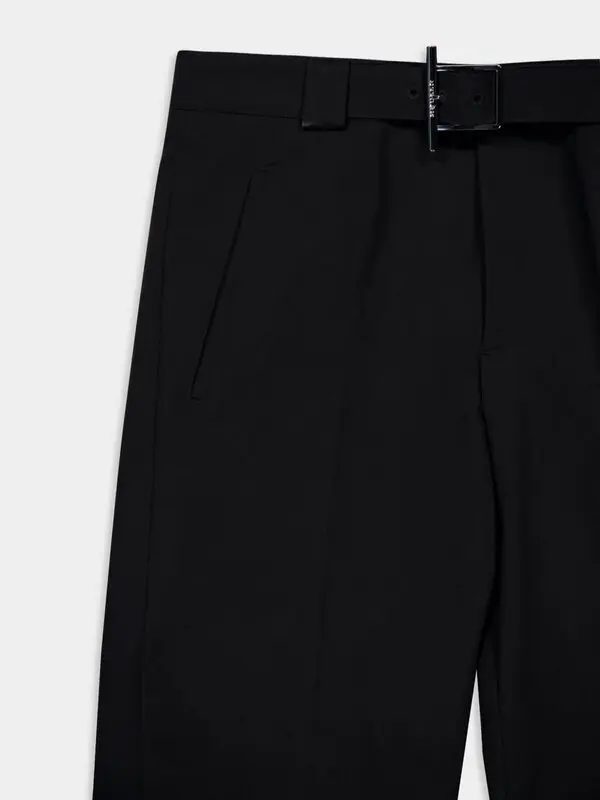 Alexander McQueen T-bar Belted Trousers