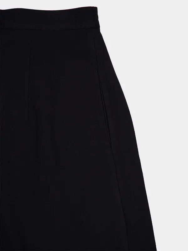 MARRAKSHI LIFE High-waisted Pleated Cotton Trousers
