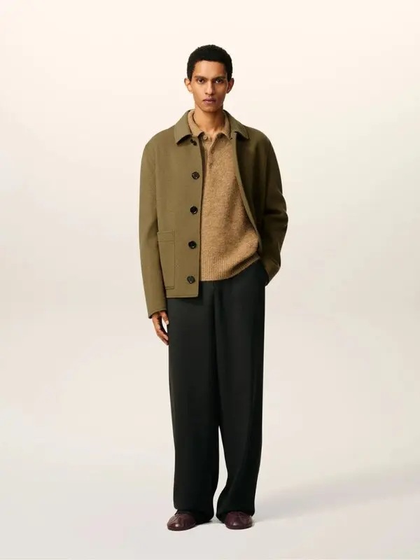 AMI Paris Boxy Buttoned Jacket