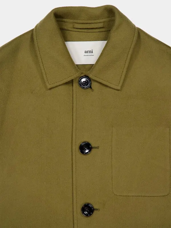 AMI Paris Boxy Buttoned Jacket