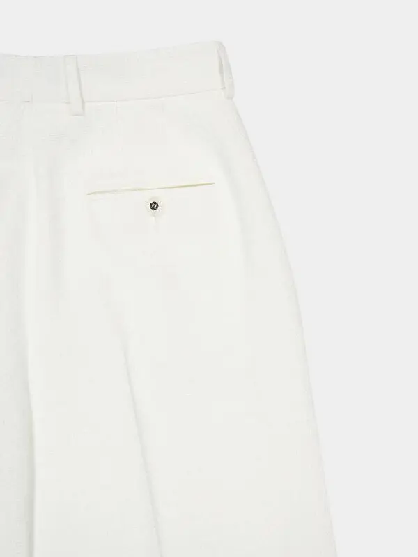 Dolce & Gabbana Cotton Viscose Culotte Trousers