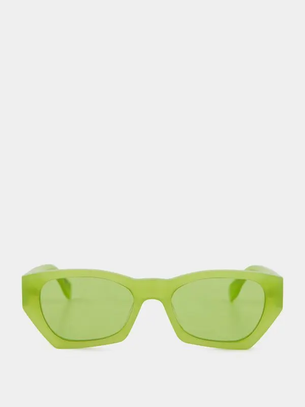 RETROSUPERFUTURE Amata Estate Sunglasses - Green