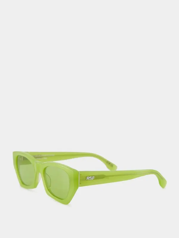 RETROSUPERFUTURE Amata Estate Sunglasses - Green