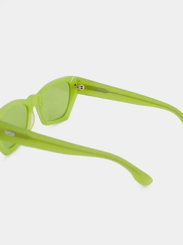 RETROSUPERFUTURE Amata Estate Sunglasses - Green