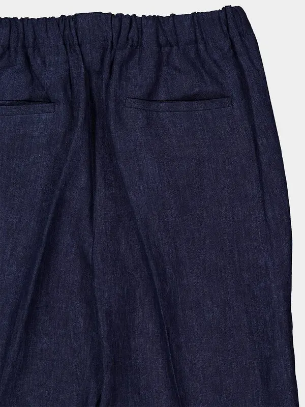 PIACENZA CASHMERE 1733 Linen Straight Leg Pants