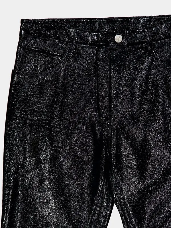 COURREGES Reedition Vinyl 5-pocket Pants