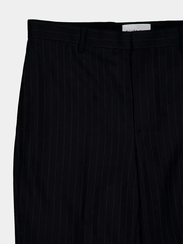 Givenchy Pinstripe Wool Trousers
