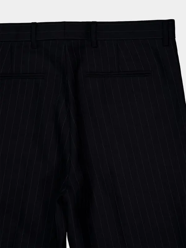 Givenchy Pinstripe Wool Trousers
