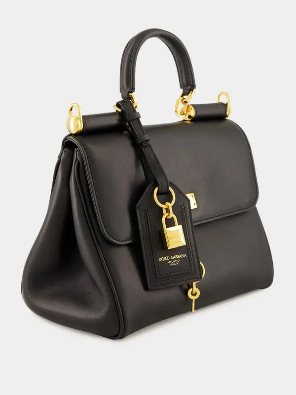Dolce & Gabbana My Sicily Calfskin Handbag