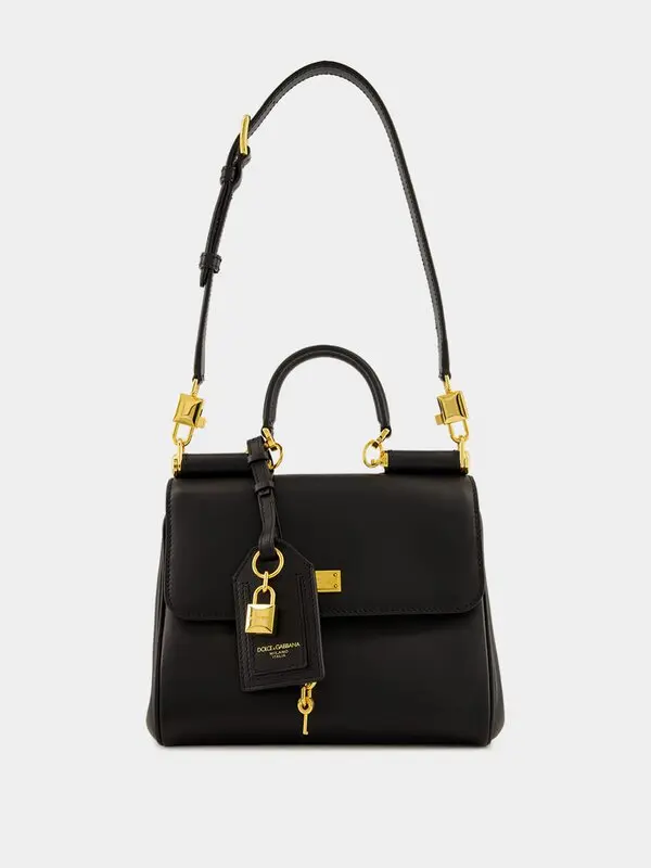 Dolce & Gabbana My Sicily Calfskin Handbag