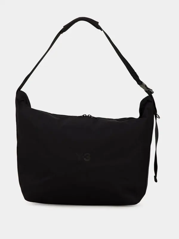 Y3 Nylon Crossbody Bag - Black
