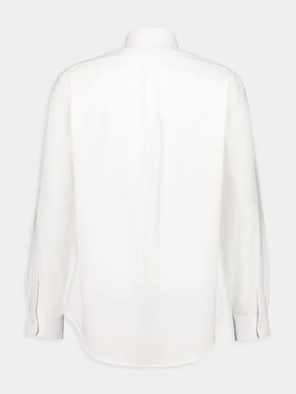 Givenchy Button-down Oxford Cotton Shirt - White