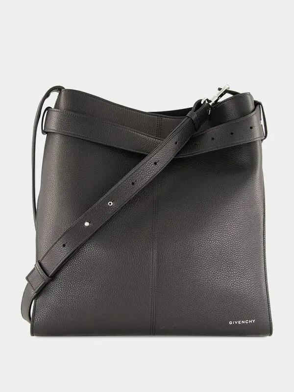 Givenchy Medium Belted Hobo Bag - Black