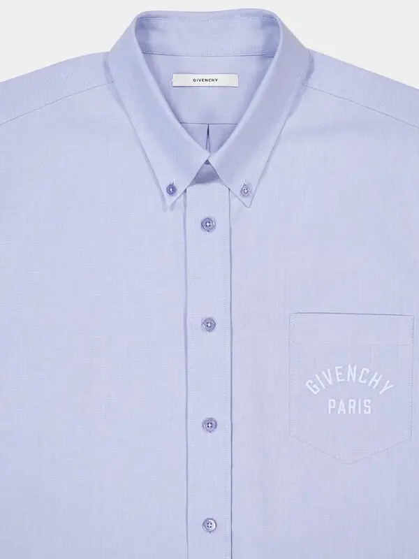 Givenchy Baby Oxford Cotton Shirt - Blue
