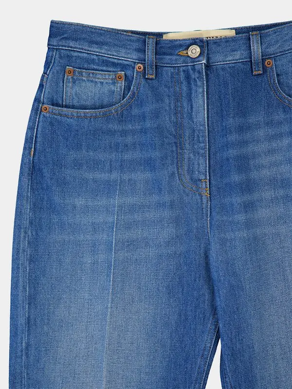 Valentino Garavani Straight-leg Denim Jeans