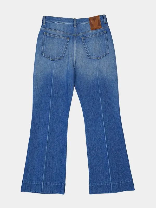 Valentino Garavani Straight-leg Denim Jeans