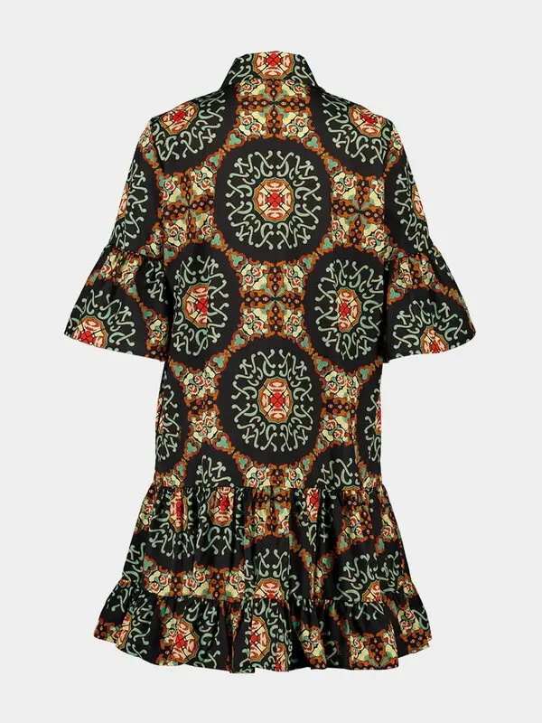 La DoubleJ Choux Tiered Mini Dress - Multicolour