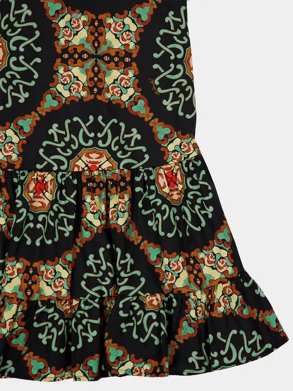 La DoubleJ Choux Tiered Mini Dress - Multicolour