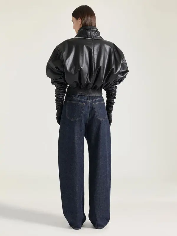 Givenchy Dark Raw Denim Cocoon Jeans