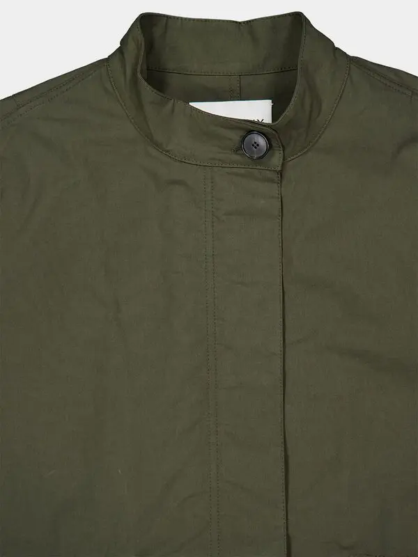 Givenchy Cotton Parka With Stamp Print