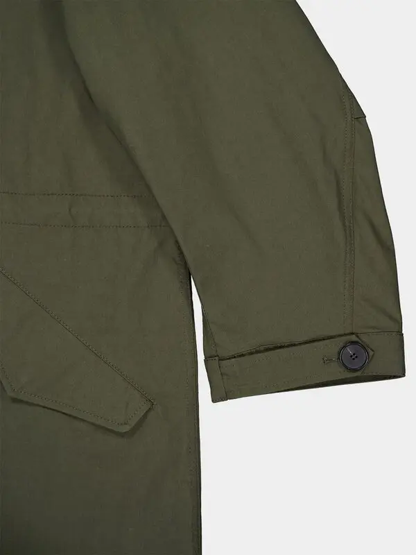 Givenchy Cotton Parka With Stamp Print