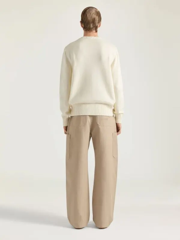 Givenchy Cotton Paris Sweater - Cream
