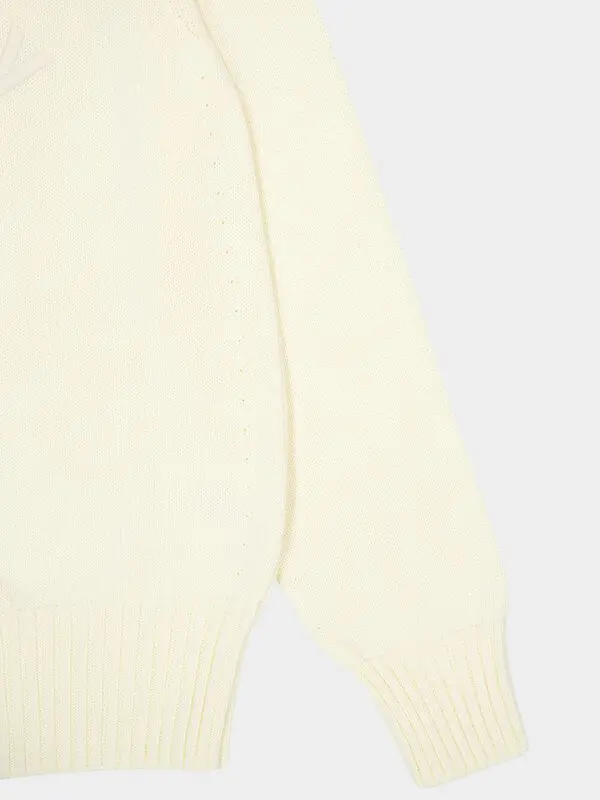 Givenchy Cotton Paris Sweater - Cream
