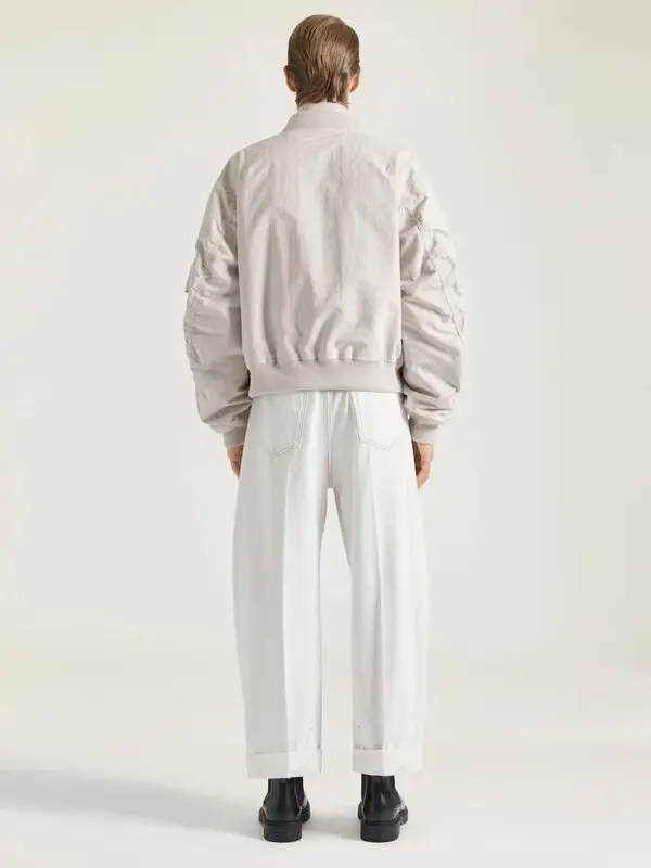 Givenchy Cotton Bomber Jacket - Beige