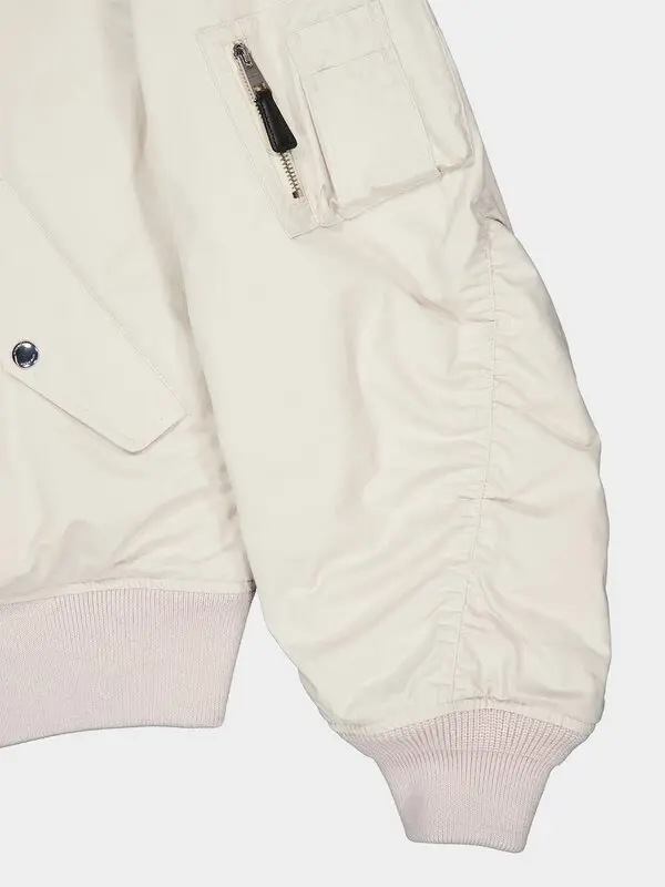 Givenchy Cotton Bomber Jacket - Beige
