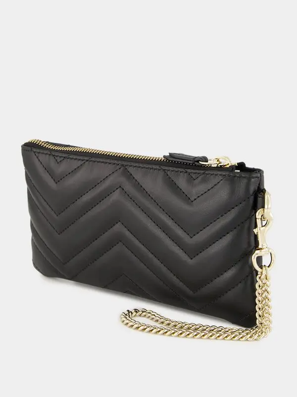 Gucci Gg Marmont Small Pouch With Chain