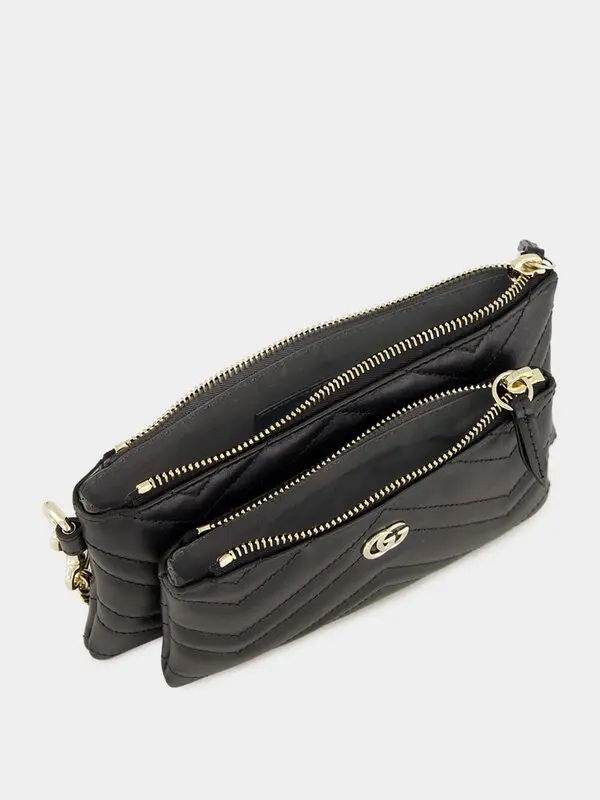 Gucci Gg Marmont Small Pouch With Chain