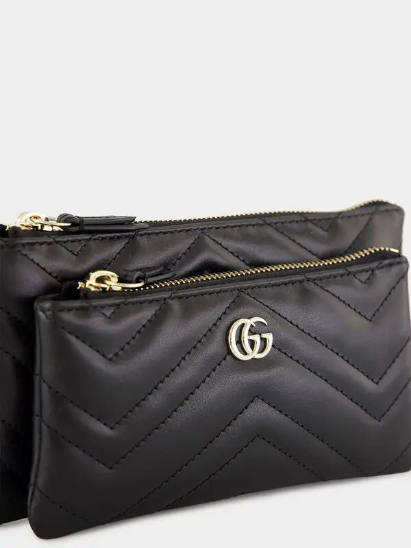 Gucci Gg Marmont Small Pouch With Chain