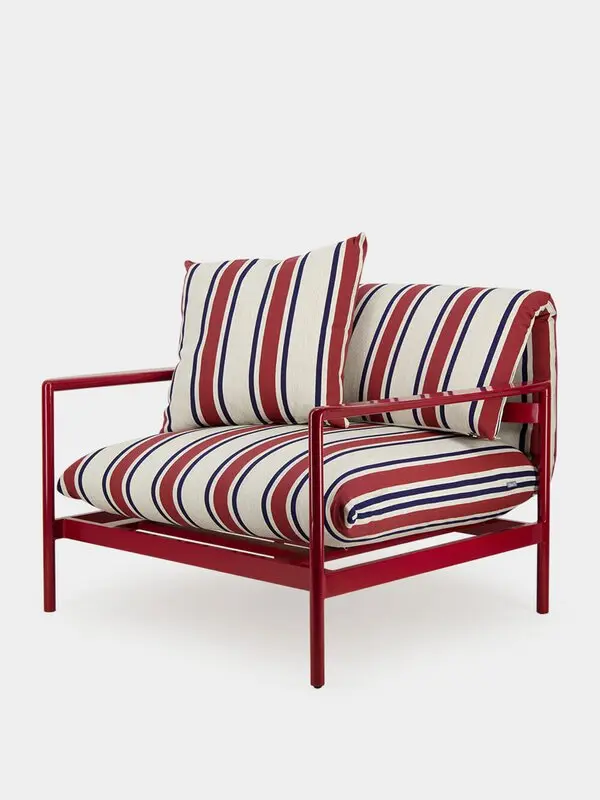 TALENTI Red Stripes Decorative Cushion