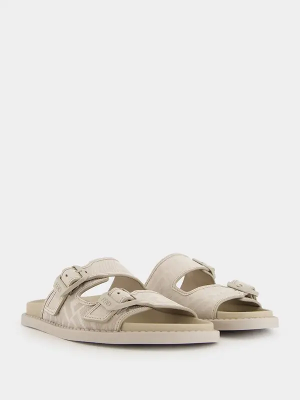 Fendi Feel Leather Sandals