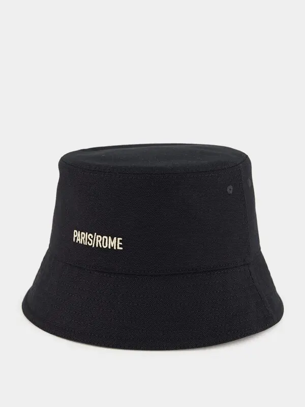 Valentino Garavani Bucket Hat With Embroidered Logo