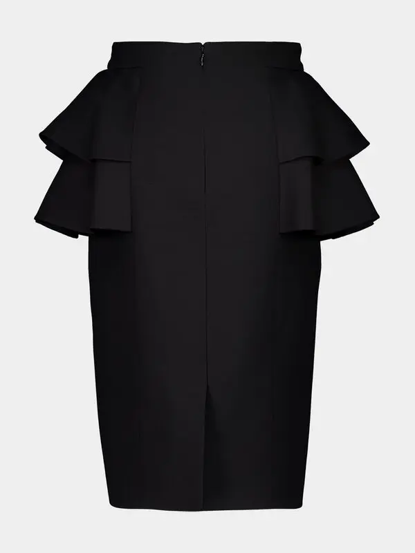 Valentino Garavani Crepe Couture Midi Skirt