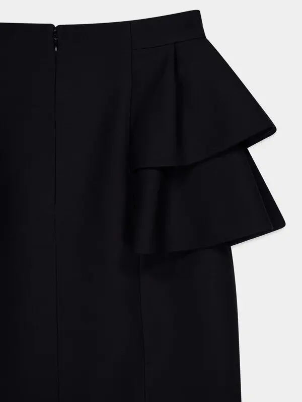 Valentino Garavani Crepe Couture Midi Skirt