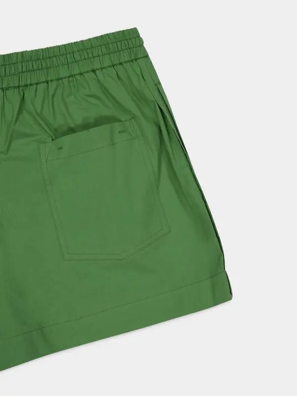 Matteau Relaxed Organic Cotton Poplin Shorts